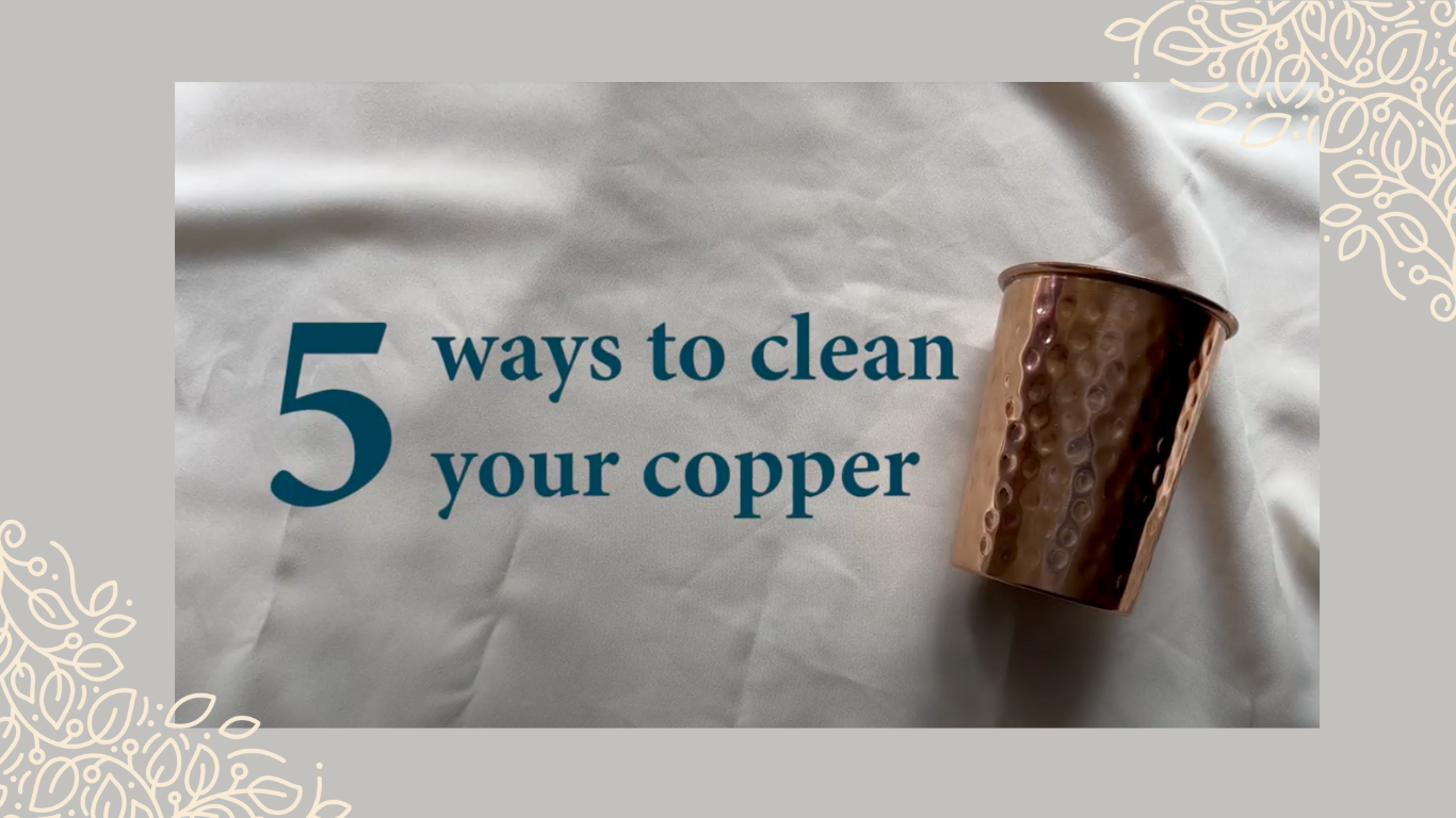 How to Clean Your Copper Vessel - A Simple Guide – Meraki Copper